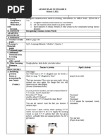 Grade 2 English Lesson: Verbs | PDF | Verb | Grammatical Tense