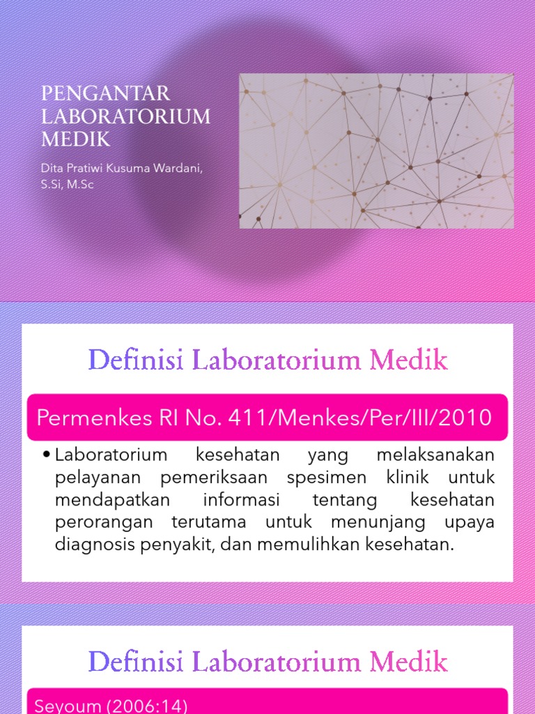 Pengantar Laboratorium Medik | PDF