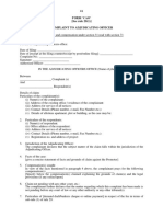 Insurance Ombudsman Complaint Form | PDF