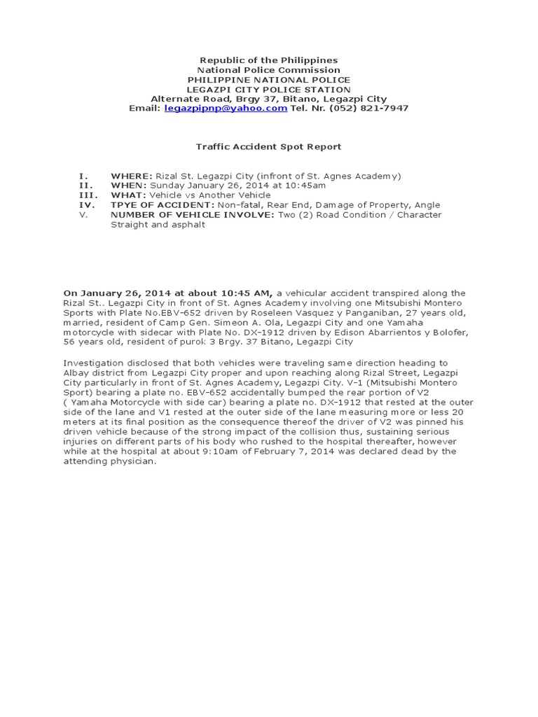 Spot-Report | PDF