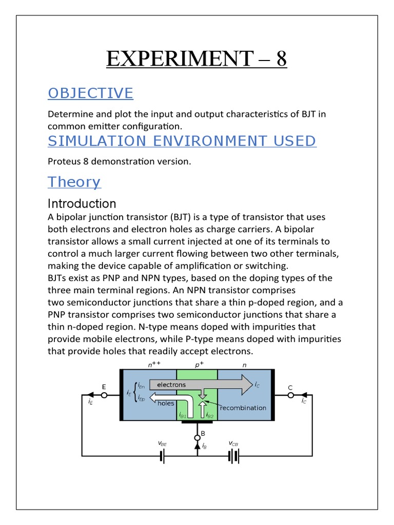 Experiment - 8: Objective Simulation Environment Used Theory | PDF ...