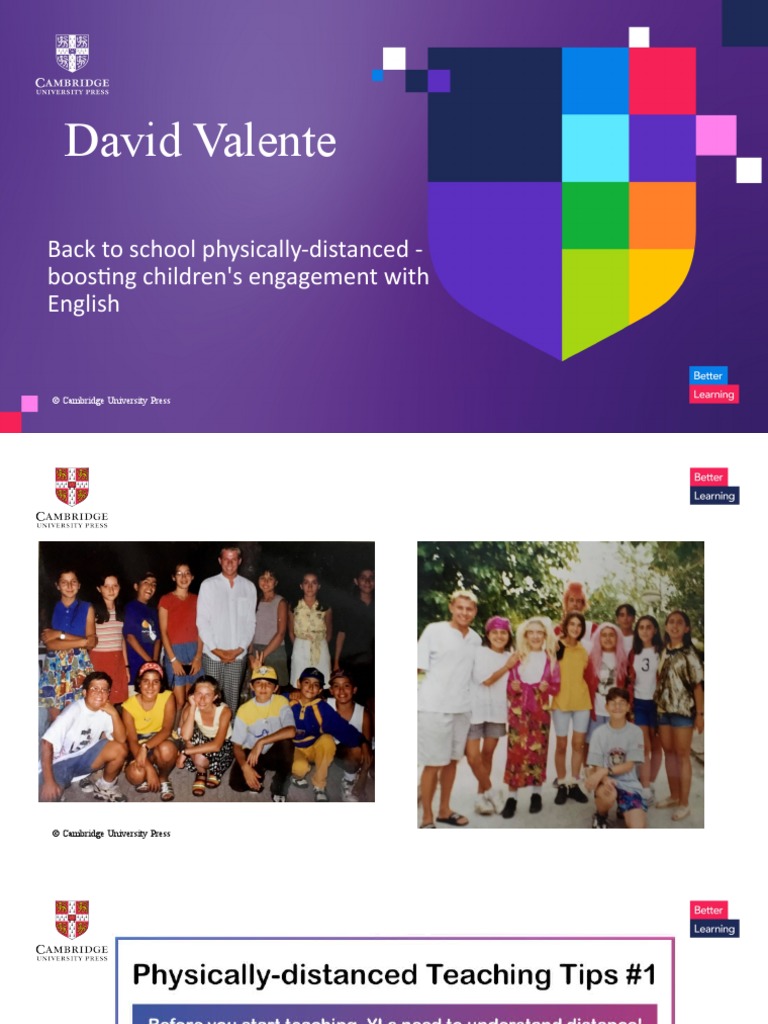 David Valente Cambridge Day Turkey INSPIRE SESSION | PDF | Learning ...