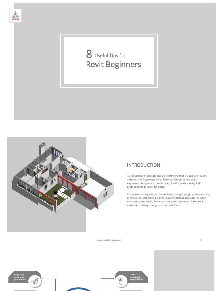 8 Revit Tips Beginners ?? | PDF | Autodesk Revit | Double Click