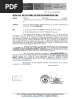 Oficio Solicita Grabaciones Filmicas | PDF