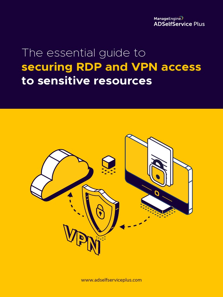 Secure RDP and VPN Access With Mfa | PDF