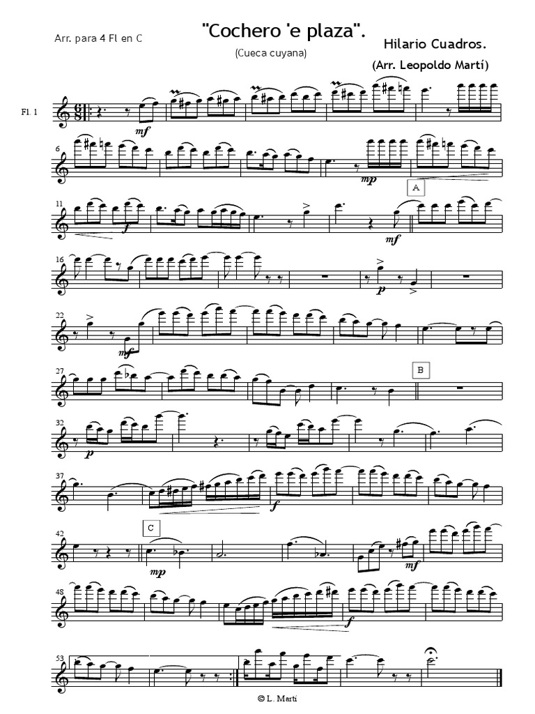 Cochero E' Plaza - FL 1 | PDF