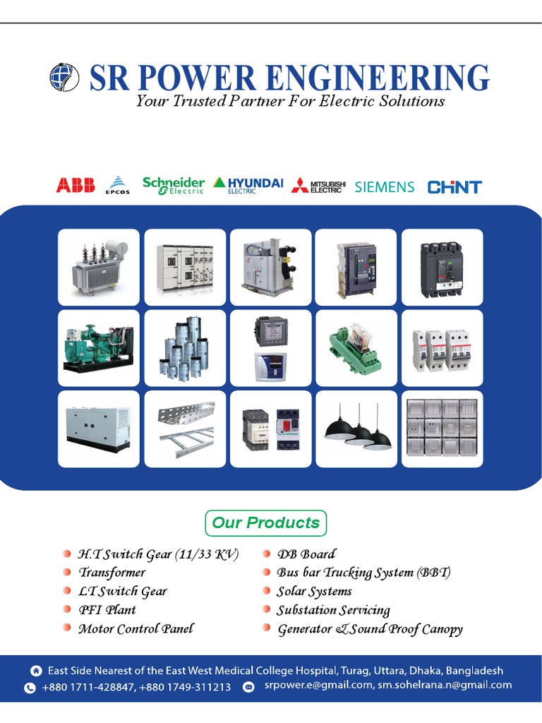 Electric Solutions by SR Power Engineering | PDF | Fuse (Electrical ...