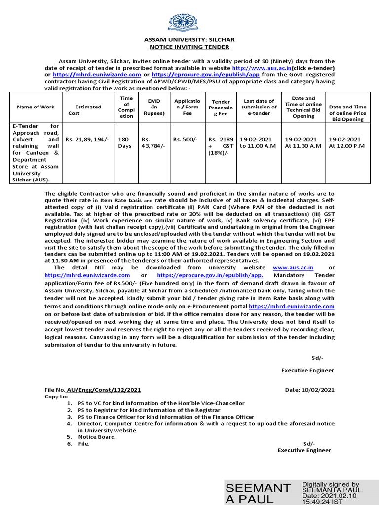 01 Tender Document Canteen and Department Store | PDF | Specification (Technical Standard ...
