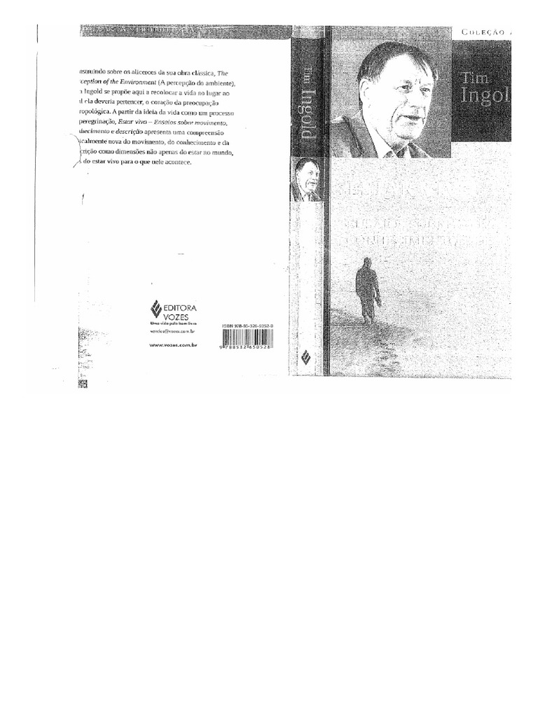 Tim Ingold Estar Vivo | PDF