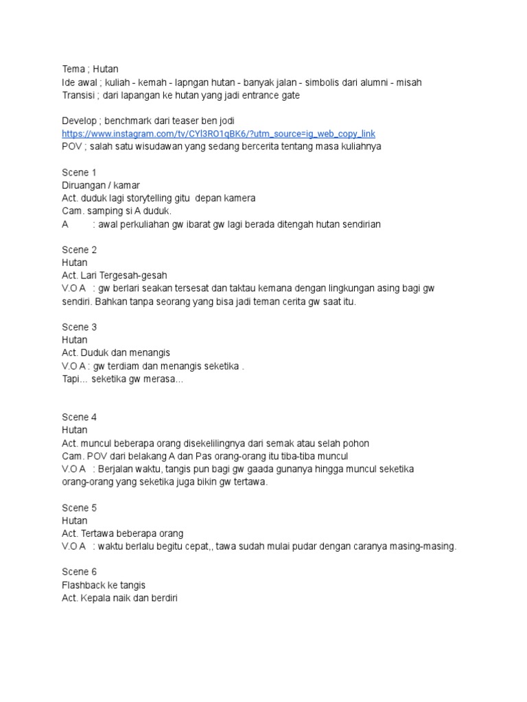 SCRIPT: Storyline Teaser | PDF