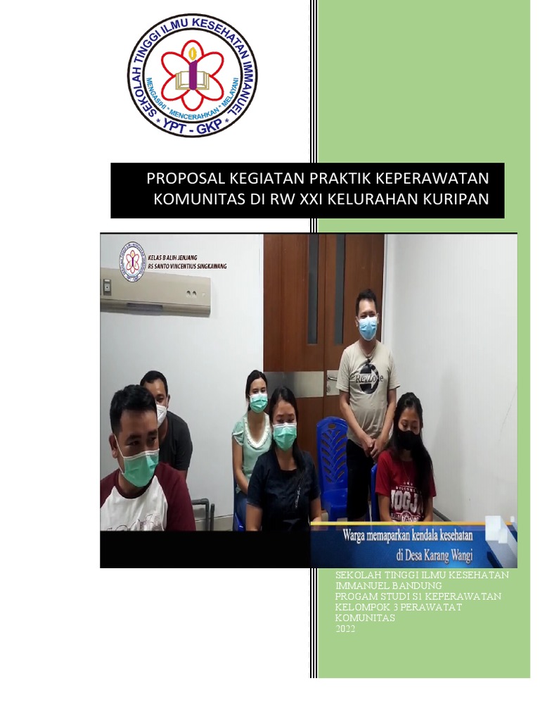 Proposal-Kegiatan-Praktik-Komunitas-Kel 3 | PDF | Pengembangan Diri