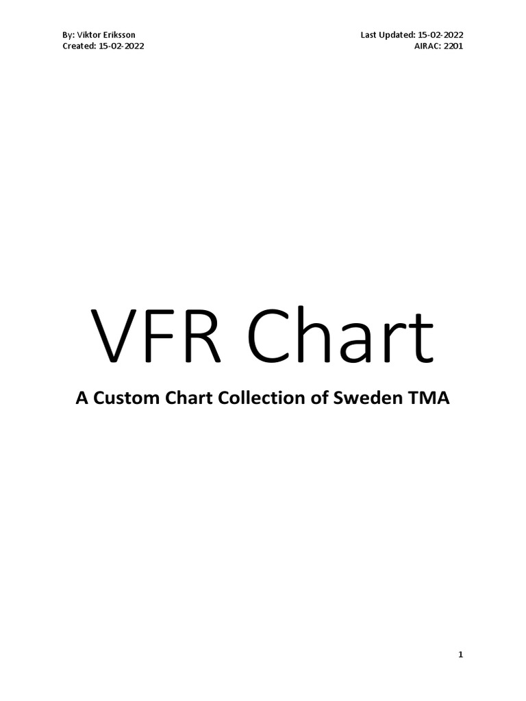VFR - Custom Charts | PDF | Air Traffic Control | Radar