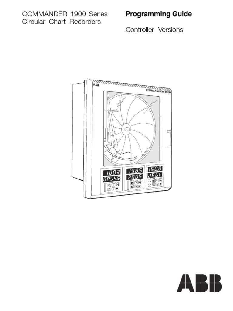 ABB Commander 1900 | PDF | Thermocouple | Parameter (Computer Programming)