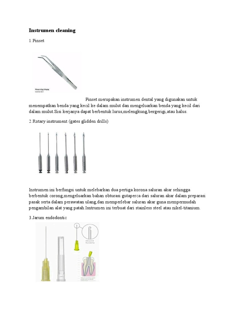 Rotary Instrument Maintenance Guide | PDF