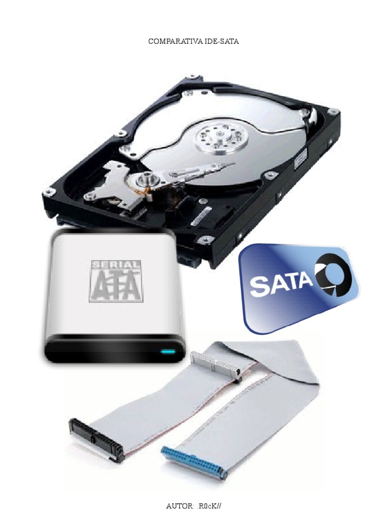 Comparativa Entre Discos Duros IDE y SATA | PDF | Protocolos de capa ...