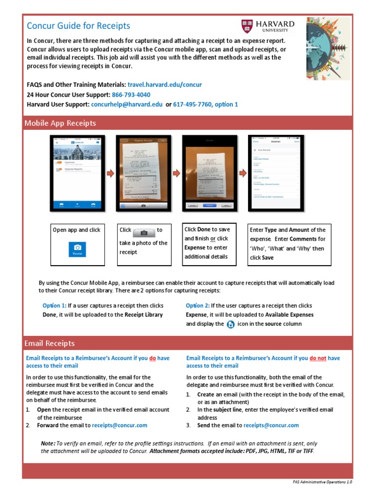 Concur Receipt | PDF