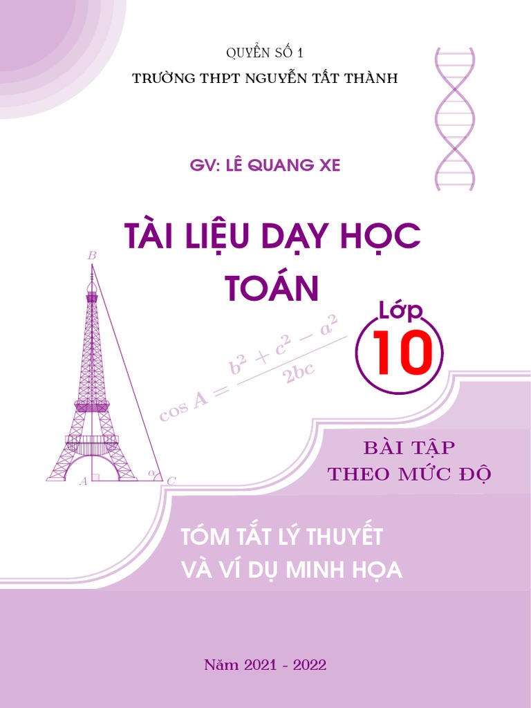 D y Toán Hình L P 10 Hk1 | PDF
