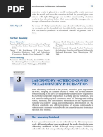 Lab Notebook Structure Guide | PDF | Experiment | Physical Sciences