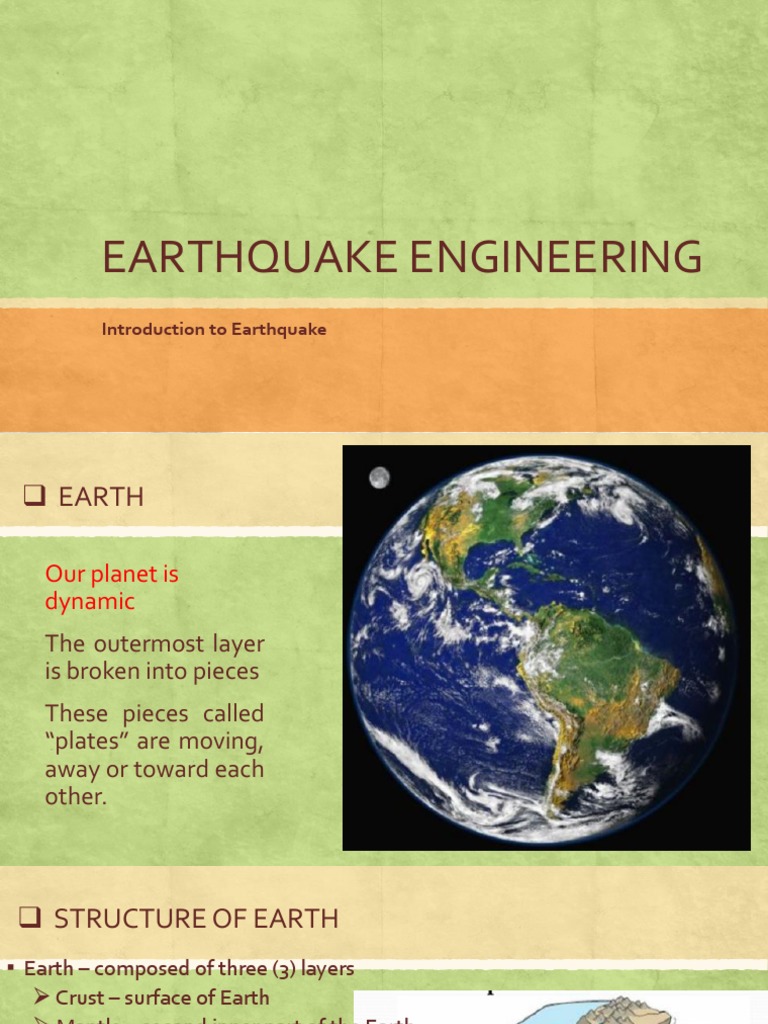 Introduction to Earthquake Engineering | PDF
