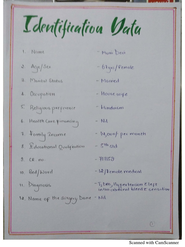 NCP (Medical Ward) | PDF