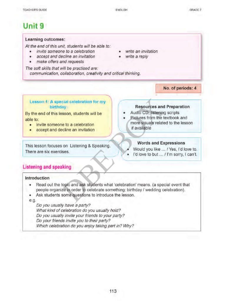g7tg Eng Unit9 | PDF