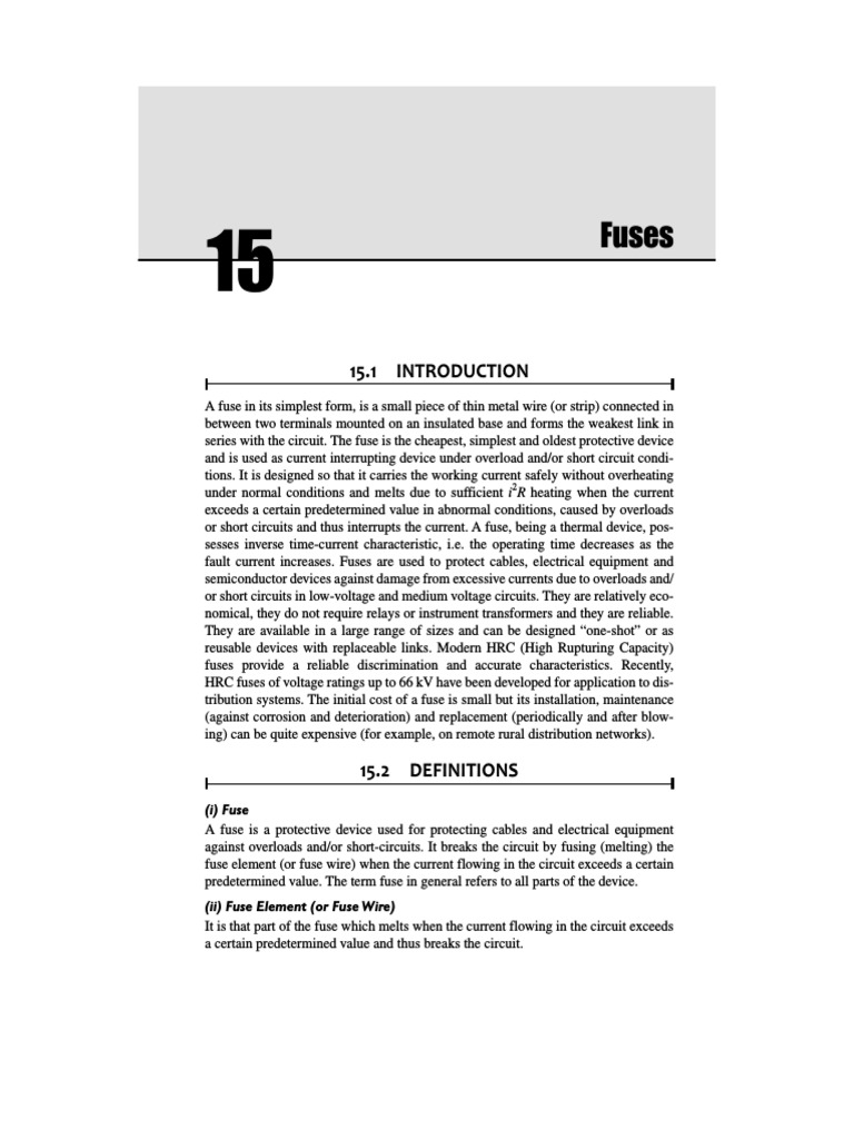 PSP Module 5 | PDF | Fuse (Electrical) | Lightning