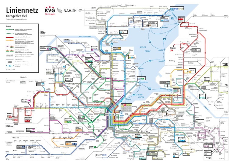 Kiel Liniennetzplan | PDF
