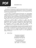 TULA - Sa Panahon NG Kilusang Propaganda | PDF