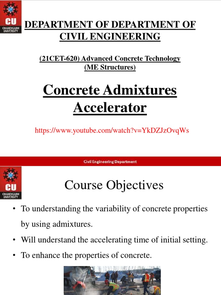 Understanding Concrete Accelerators | PDF | Concrete | Salt (Chemistry)