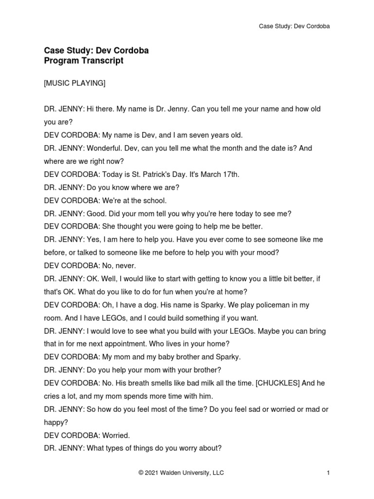 Transcript - Case Study - Dev Cordoba | PDF | Self-Improvement