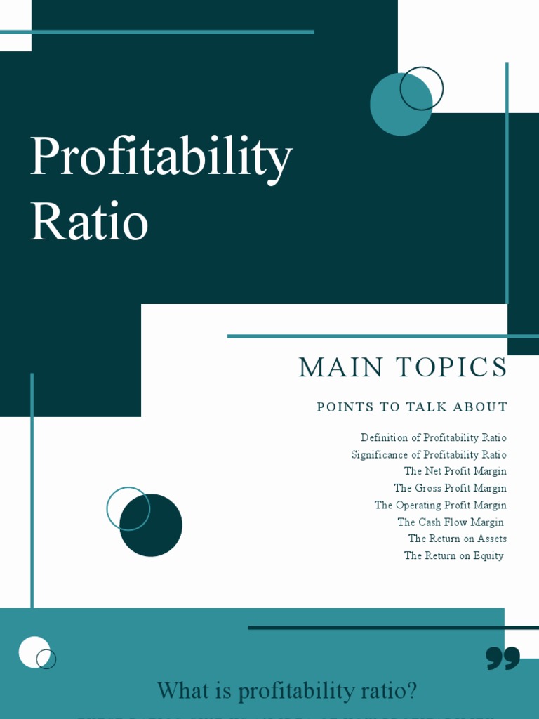 Profitability Ratio FM 2 | PDF | Dividend | Return On Equity