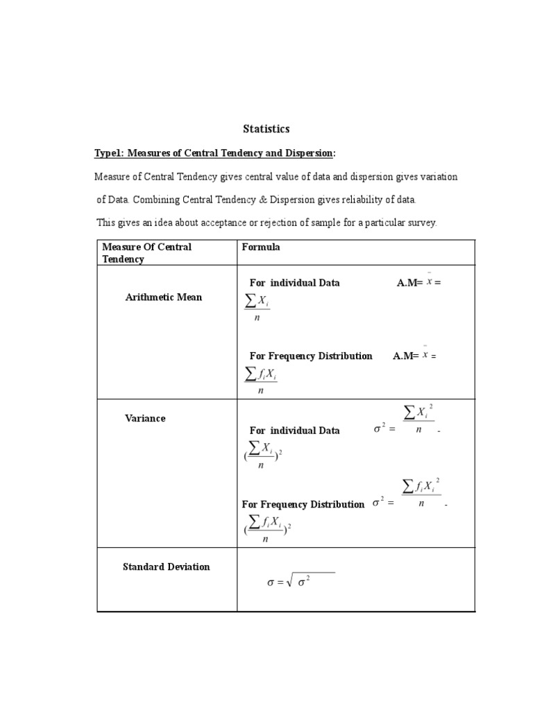 Statistics | PDF | Teaching Methods & Materials