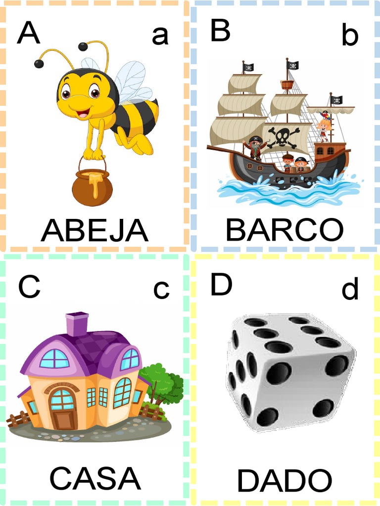 Abecedario Ilustrado para Niños | PDF