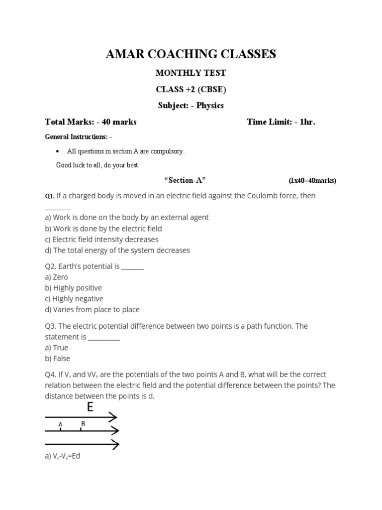 MCQ Unit 2 | Download Free PDF | Capacitor | Dielectric