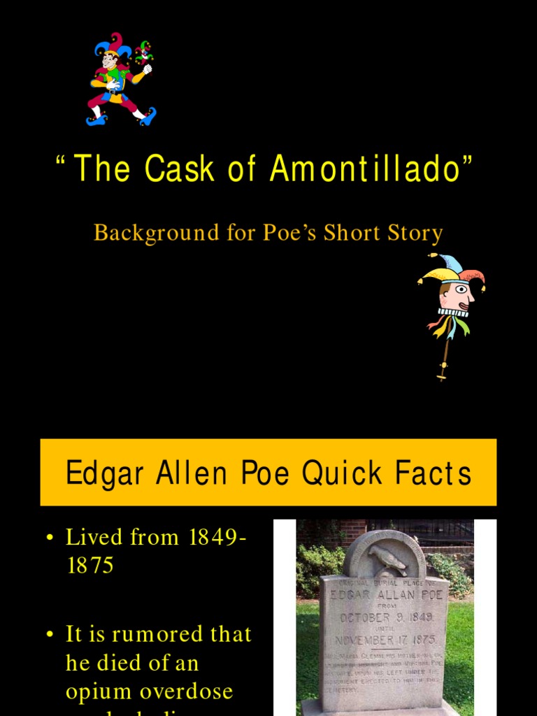 The Cask of Amontillado (PDFDrive) | PDF | Carnival