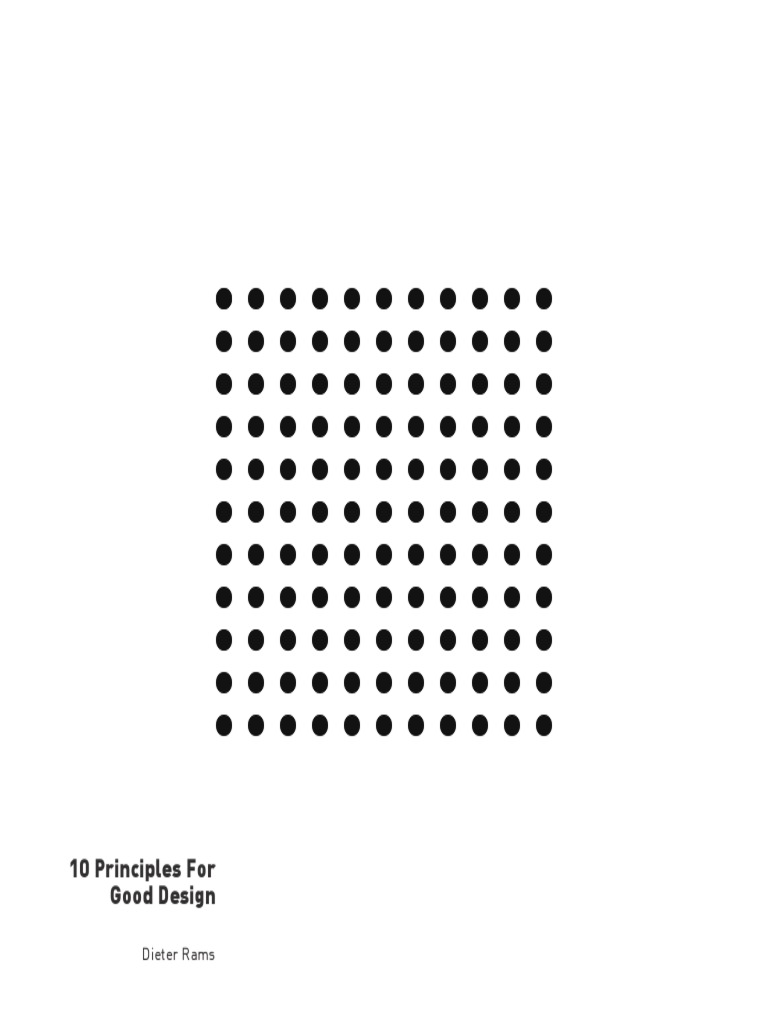 Ten Principles For Good Design | PDF | Cognitive Science | Cognition