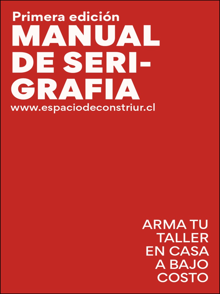 Manual de Serigrafia | PDF | Caucho natural | Química