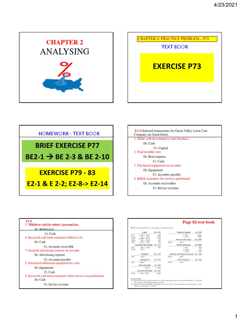 Exercises Chapter 2 | PDF