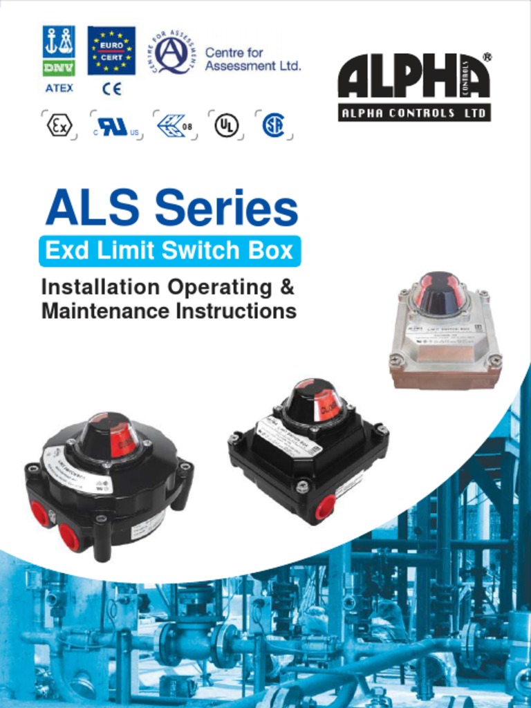 ALS Series: Exd Limit Switch Box | PDF | Switch | Electrical Connector