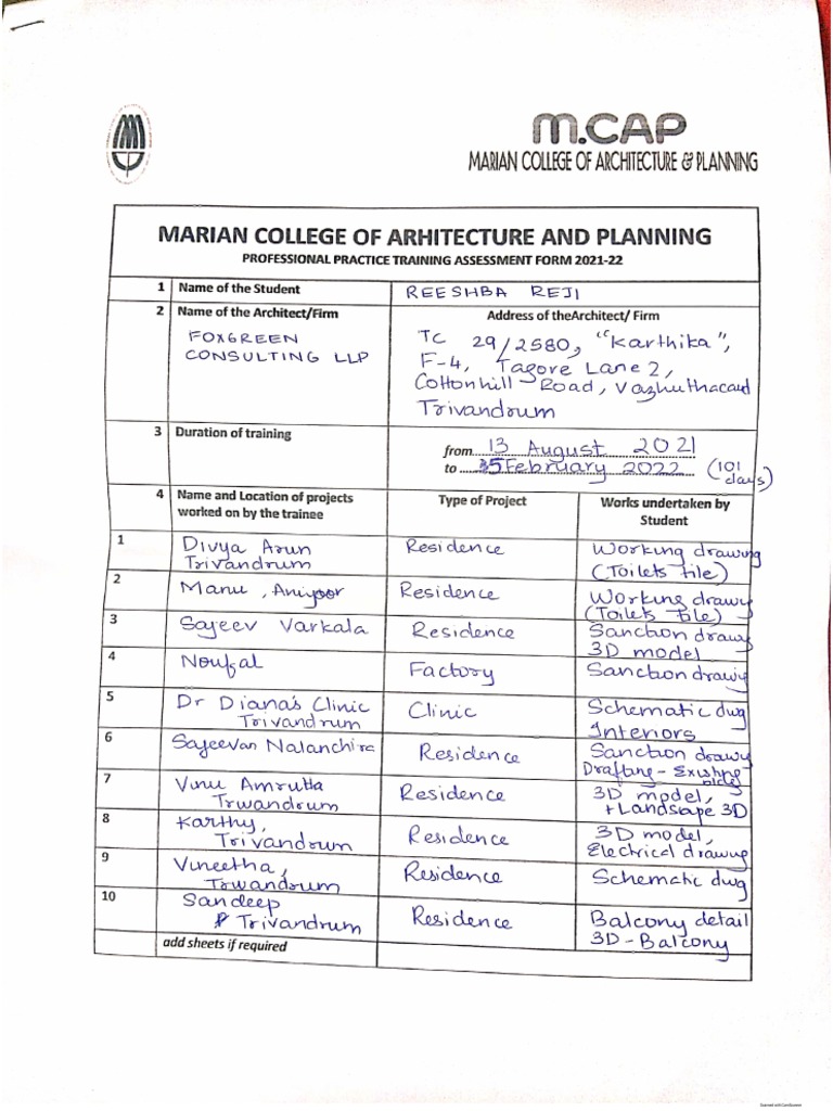 Conduct Certificate and Assessment Form | PDF