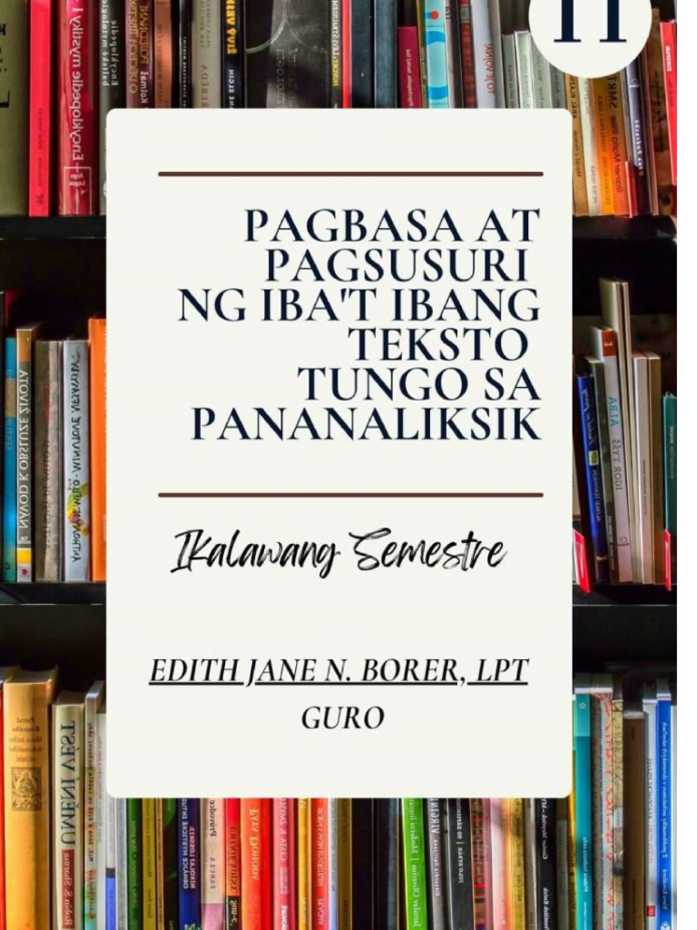 Modyul 6 Pagbasa | PDF