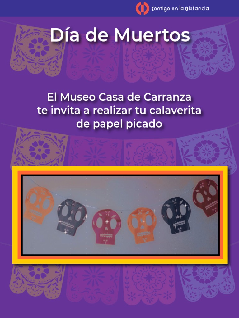 Cuadernillo Papel Picado Día de Muertos | PDF