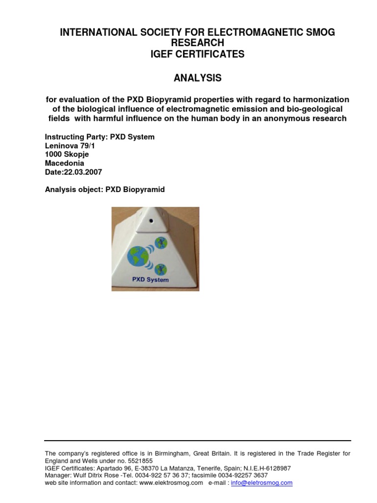 PXD Bio Pyramid Long Analisys | PDF | Heart Rate | Electromagnetic ...