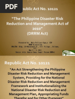 Tagalog DISASTER PREPAREDNESS ALL HAZARD | PDF