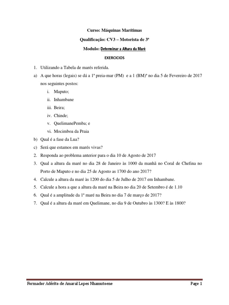 Exercicios Dam | PDF | Ciências e Matemática