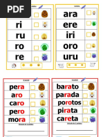 Sopa de Letras "R" y "RR" | PDF | Artes del Lenguaje y Comunicación