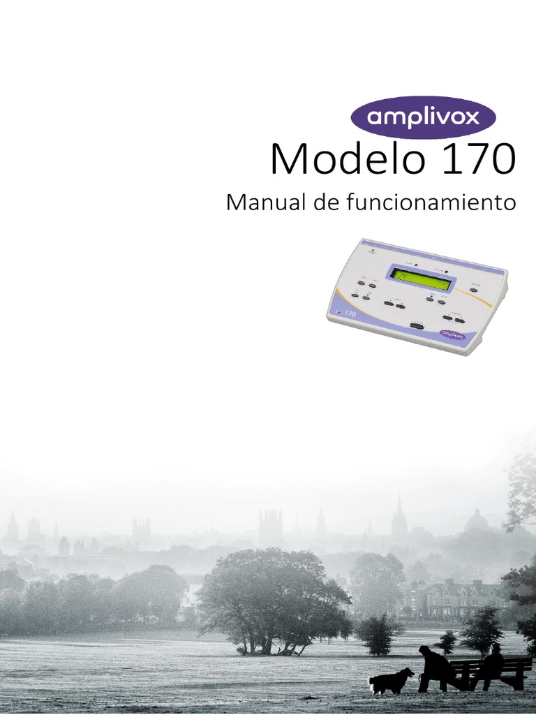 AUDIOMETROd Amplivox Modelo 170 Manual de Funcionamiento Espaol | PDF ...