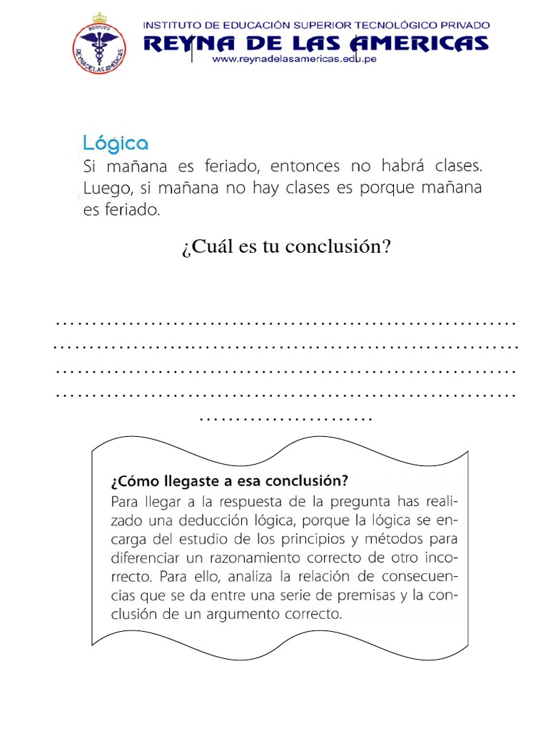 RDLA Proposiciones Logicas I | PDF | Proposición | Verdad