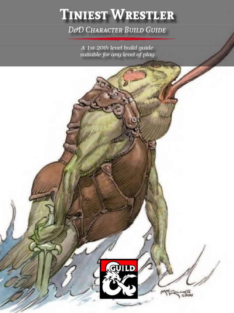 Tiniest Wrestler Character Build Guide | PDF | Wizards Of The Coast ...
