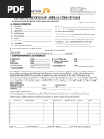 Loan Application Form Revised 2023 | PDF | Loans | Credit